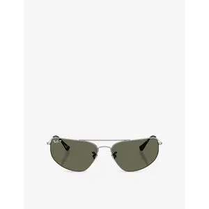 Ray-ban Silver Tone Eyewear For Women