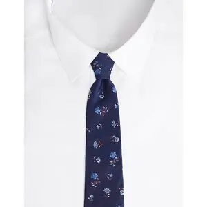 Paul Smith Floral Silk Neck Tie