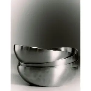 SERVICE PROJECTS 02 Oval Stainless-steel Bowl