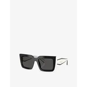 Prada Square Frame Acetate Sunglasses