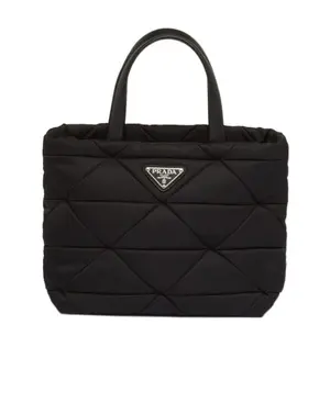 Prada Padded Top Handle Tote Bag