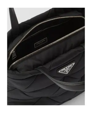 Prada Padded Top Handle Tote Bag