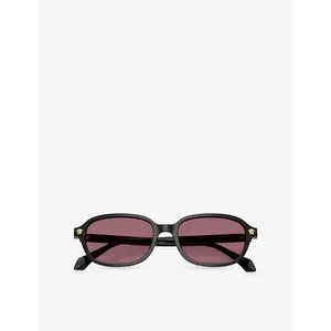 Versace Rectangle Acetate Sunglasses