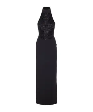 Solace London Portia Embellished Maxi Dress