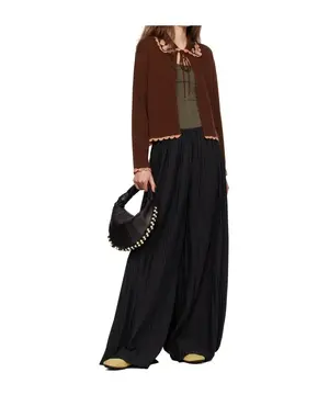 BODE Rookie Long-sleeved Wool Knit Cardigan - No