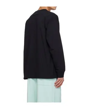 MAISON MARGIELA Logo Patch Crewneck T-shirt
