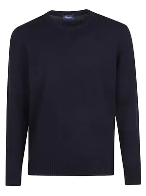 DRUMOHR Crew Neck Knitwear - Navy