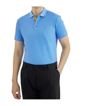 Burberry Pull-down Short-sleeved Polo Shirt
