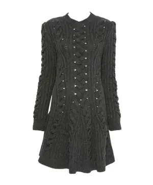 Alexander Mcqueen Crewneck Day Dresses