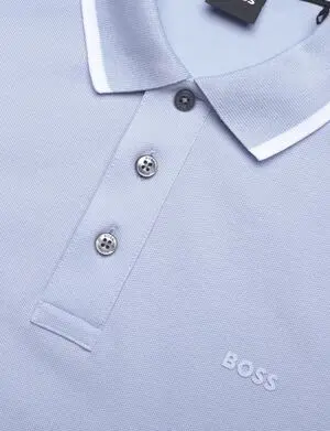 Hugo Boss Logo Detailed Polo Shirt