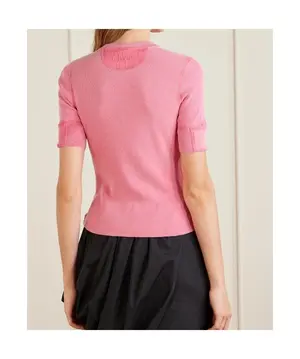 Chloé Short-sleeved Henley Shirt - No