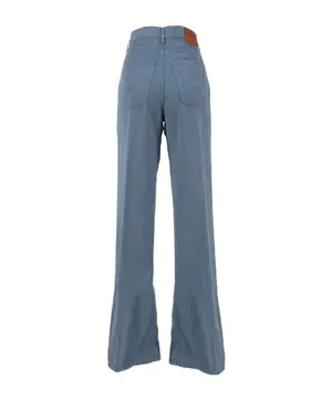 DONDUP High Waist Wide Leg Jeans - Blue