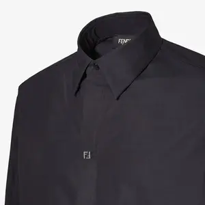 Fendi Cotton Shirt - Black