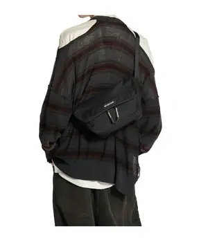 Balenciaga Small Explorer Flap Messenger Bag