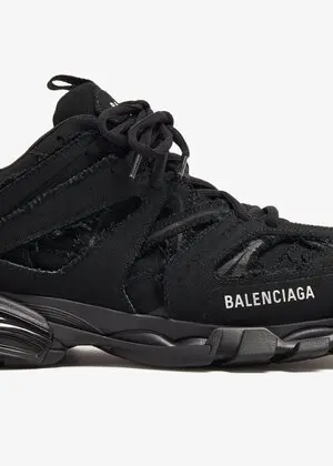 Balenciaga Track Low Top Sneakers - Black