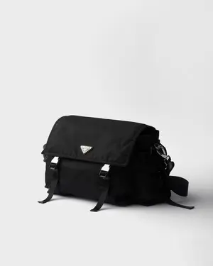 Prada Re-nylon And Leather Bag