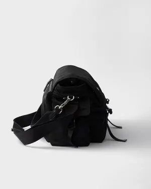 Prada Re-nylon And Leather Bag