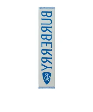 Burberry Logo Wool Scarf