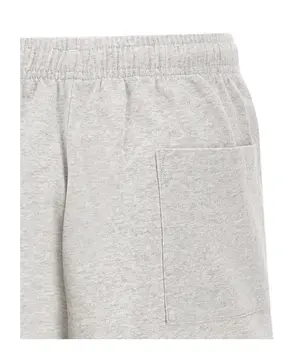 SPORTY  RICH Sporty & Rich Elastic Waist Shorts With 'beverly Hills' Print