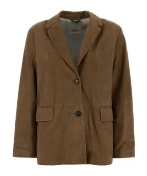 Max Mara Manfora Single-breasted Blazer - Green