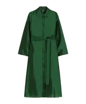 Max Mara Anna Long-sleeved Dress - Green