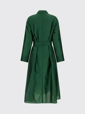 Max Mara Anna Long-sleeved Dress - Green