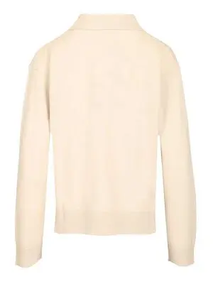 Max Mara Smmfrisia Long-sleeved Knitted Polo Shirt - No