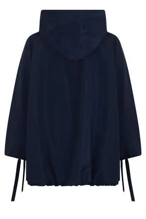 Max Mara Technical Taffeta Hooded Coat