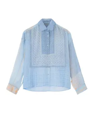 Ermanno Scervino Boxy Printed Shirt