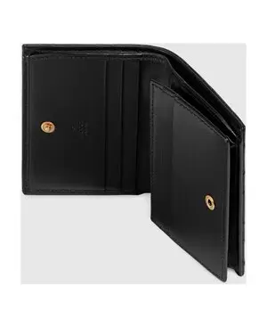 Gucci Gg Marmont Card Case Wallet - Black