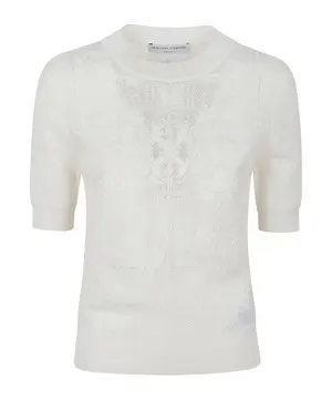 Ermanno Scervino Round Neck Knitwear For Women
