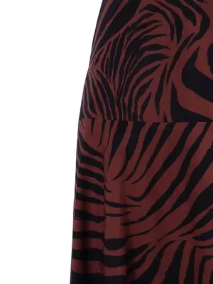 Max Mara West Printed Poplin Shirt Dress - Black