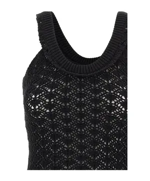 Blumarine Crochet Tank Top