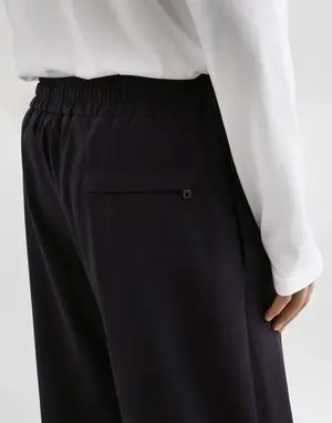 Dolce & Gabbana Relaxed Fit Drawstring Pants - Black