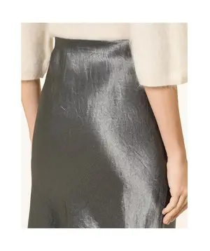 Max Mara Satin Midi Skirt