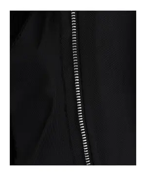 Comme Des Garçons Ruffled Zip-detail Jacket