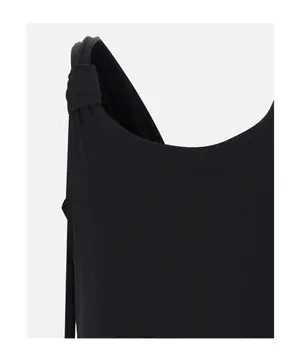 Blumarine Draped Knot-detail Top