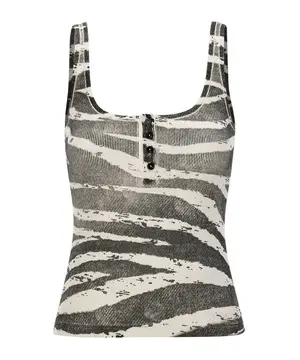 Blumarine Printed Camis Tanks For Women