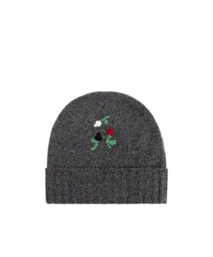Marni Embroidered Logo Beanie Hat