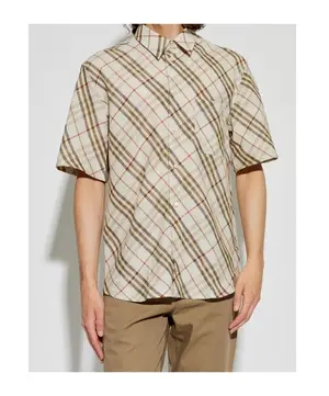 Burberry Roland Checked Short Sleeve Shirt