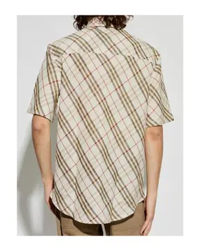 Burberry Roland Checked Short Sleeve Shirt