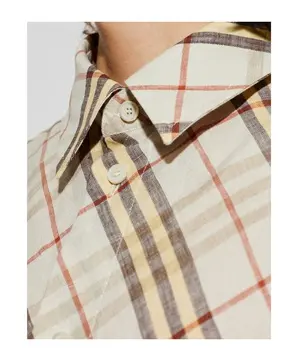 Burberry Roland Checked Short Sleeve Shirt