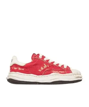 Mihara Yasuhiro Blakey Lace-up Distressed Finish Sneakers - Multicolor