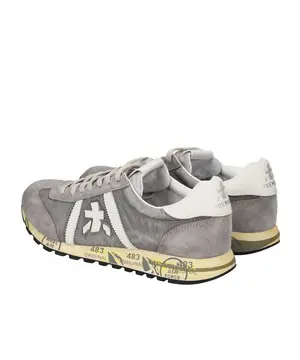 Premiata Lucy 8187 Suede And Fabric Sneakers