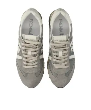 Premiata Lucy 8187 Suede And Fabric Sneakers