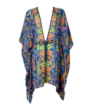 Etro Paisley-print Cover-up - Multicolor