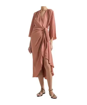 Seventy V-neck Wrap Dress