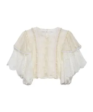 ANIYE BY Lace Ruffled Top - No