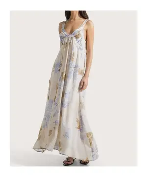 Seventy Floral Printed Maxi Dress