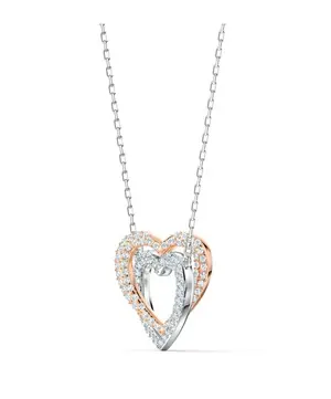 SWAROVSKI Double Heart Necklace